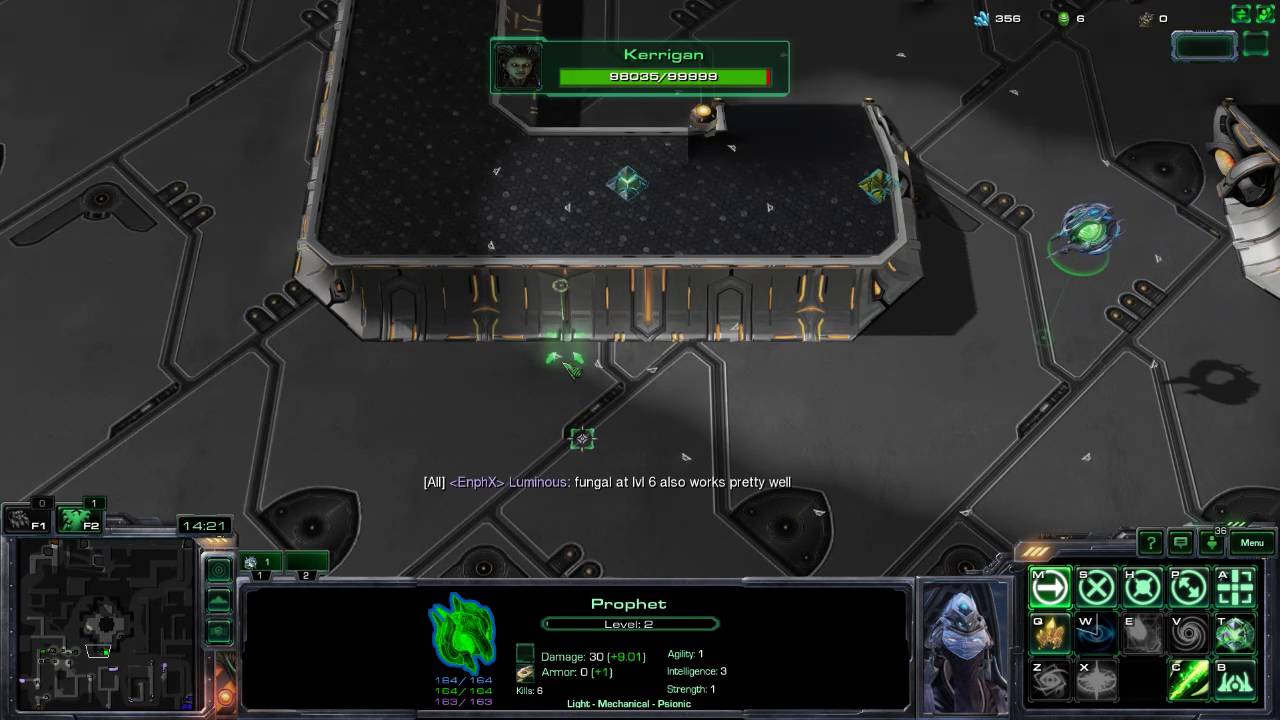 SC1 Kerrigan Survival with Luminous! t14 - YouTube