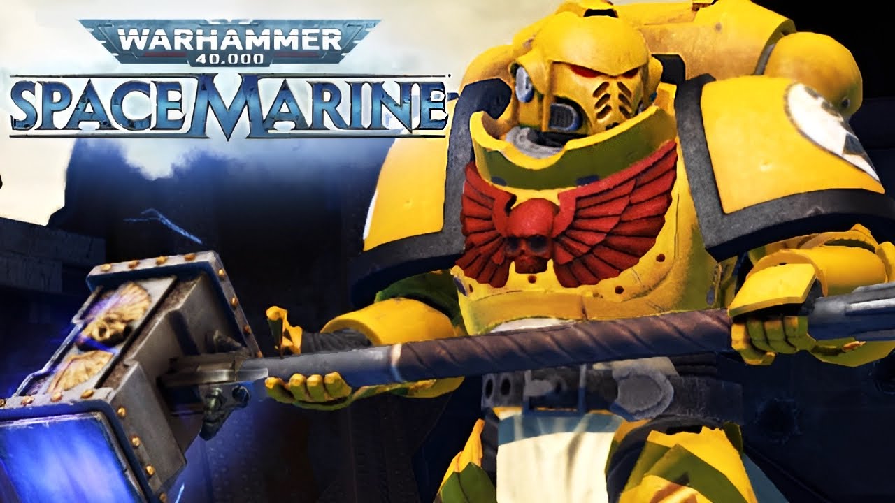 Imperial Fist in MKX Armour + Thunder Hammer - Warhammer 40K: Space ...
