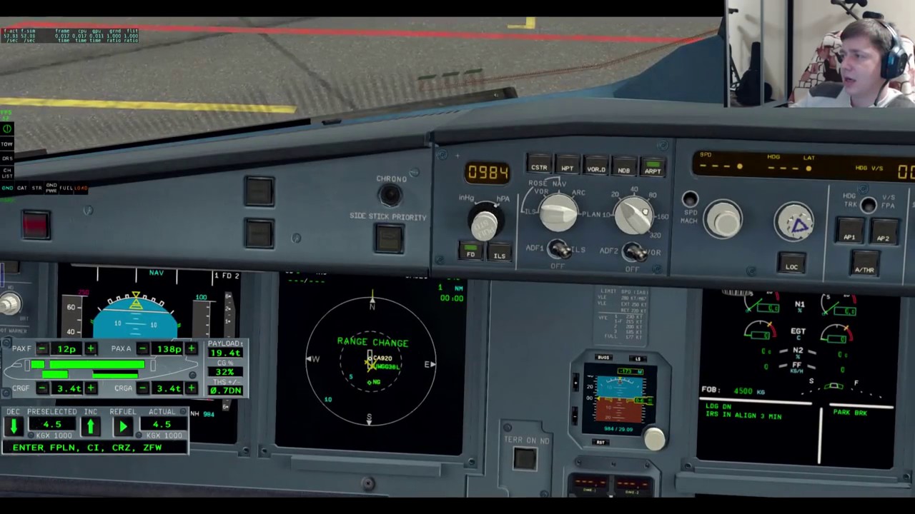 Учимся летать. Программирование MCDU для Airbus A320 - YouTube