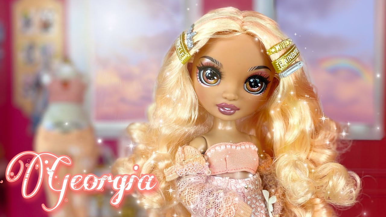 Rainbow High Series 3 Georgia Bloom Doll Review! | Zombiexcorn - YouTube