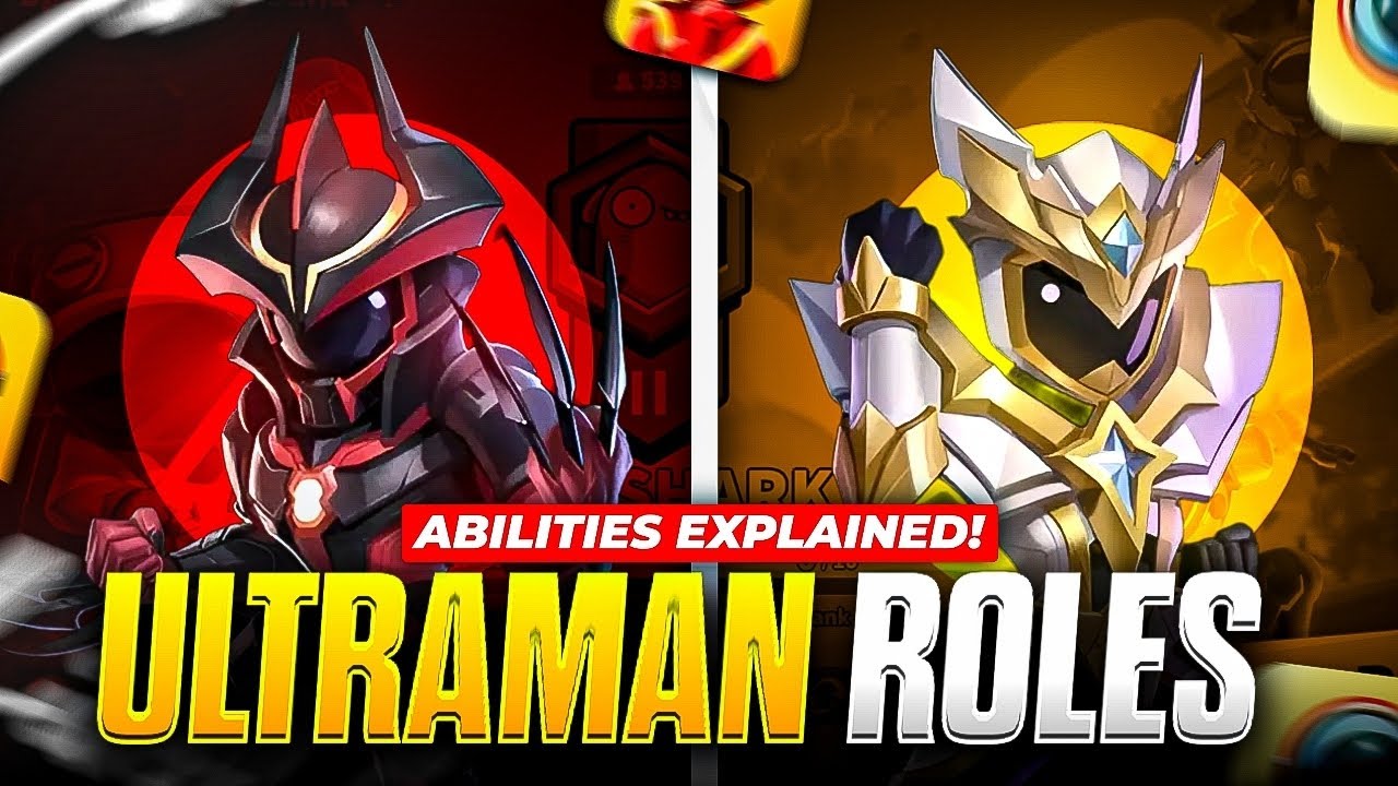 Super Sus New Ultraman Roles Ability Explaine🔥Super Sus New Roles First ...
