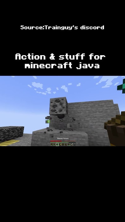 Action & Stuff for Minecraft Java #minecraft #minecraftjava # ...