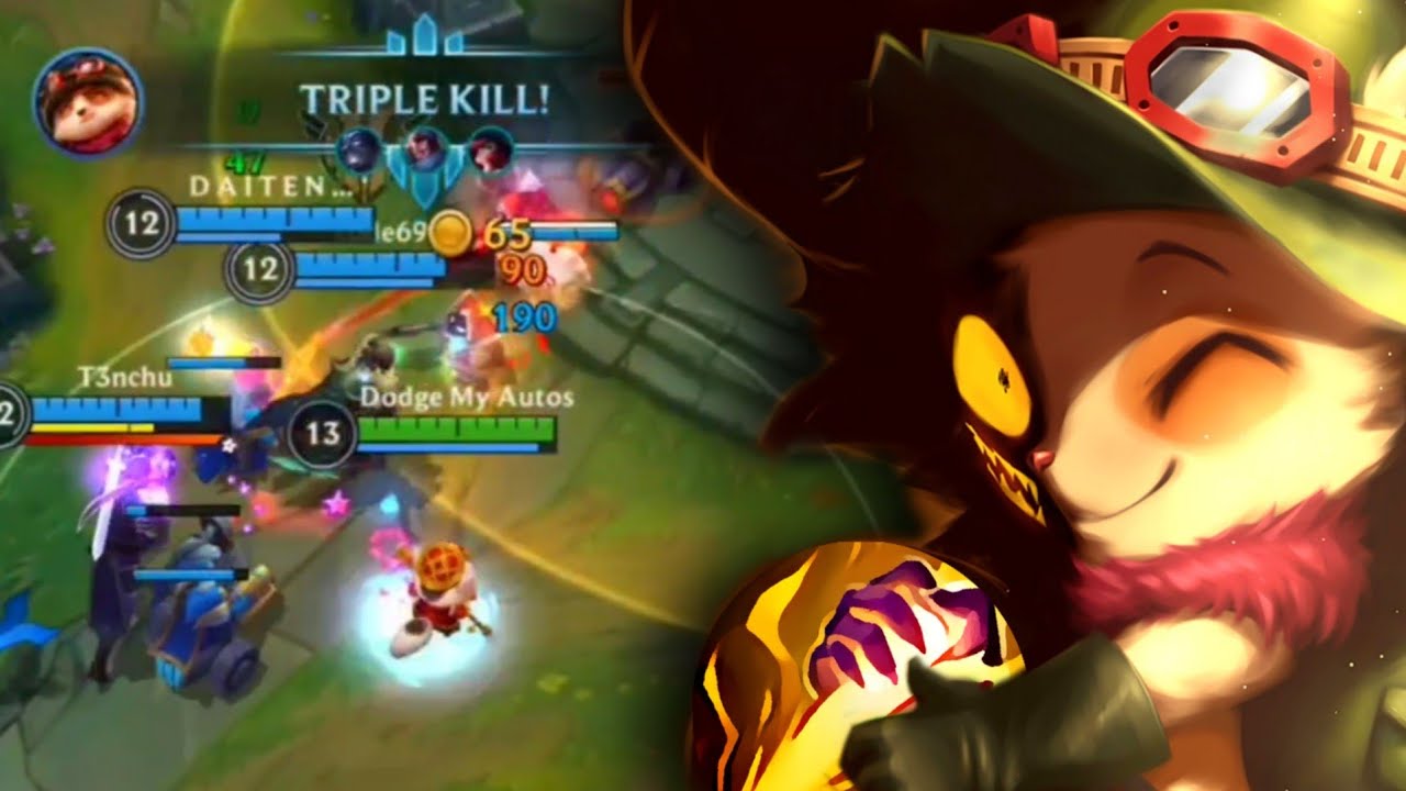 TEEMO JUNGLE TIPS IN DIAMOND ELO - Wild Rift - YouTube