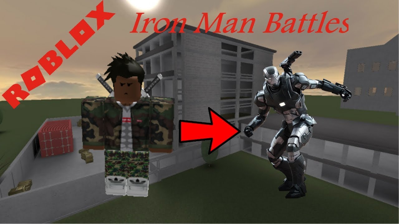 Roblox Iron Man Battles(War Machine Gameplay EPIC MUST WATCH) - YouTube