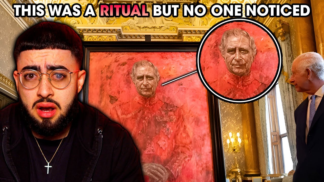 King Charles New Portrait is More Demonic Than You Realize... - YouTube