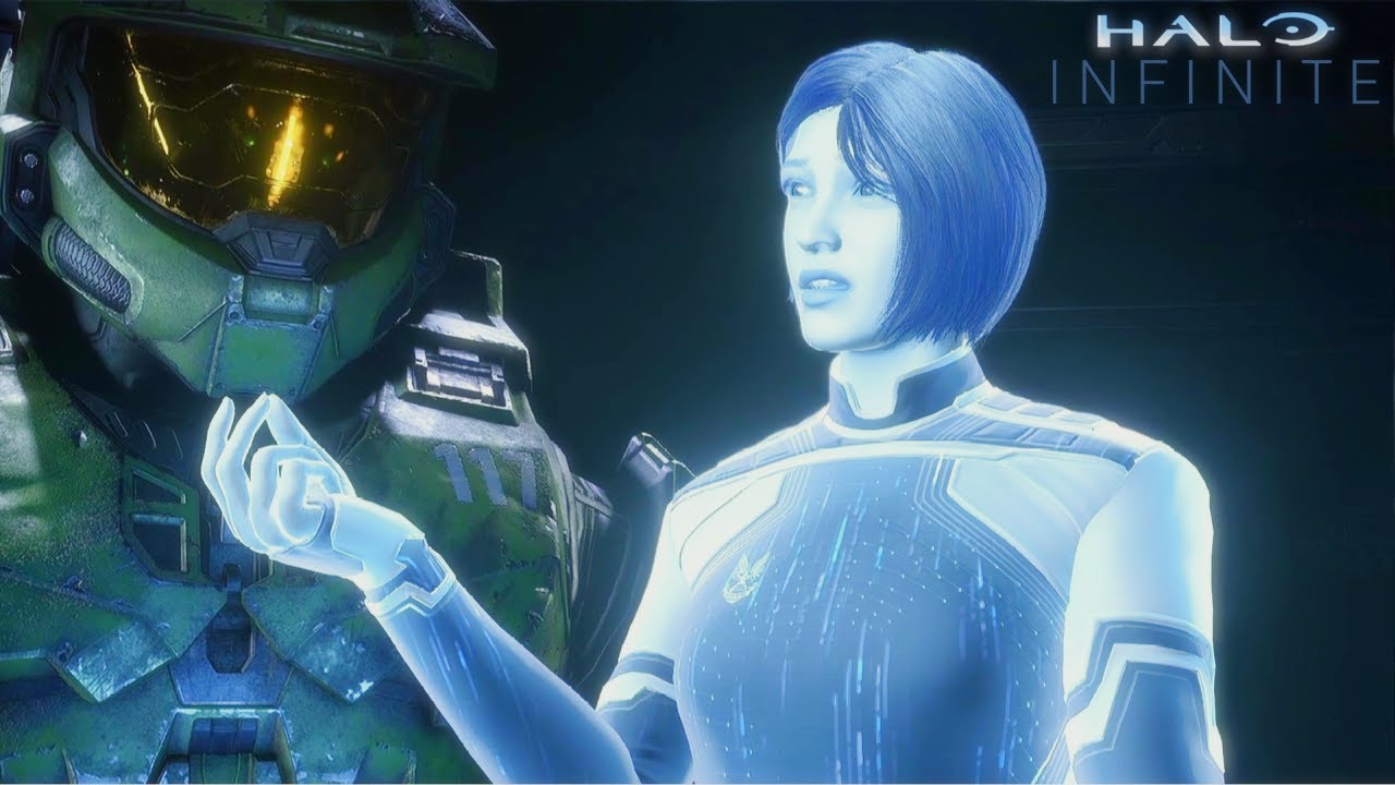 The Weapon finds out She is Cortana (Halo Infinite Cutscene) - YouTube