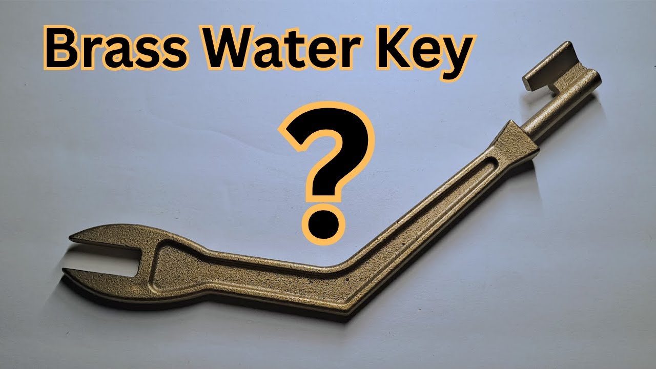 Brass water key? - YouTube