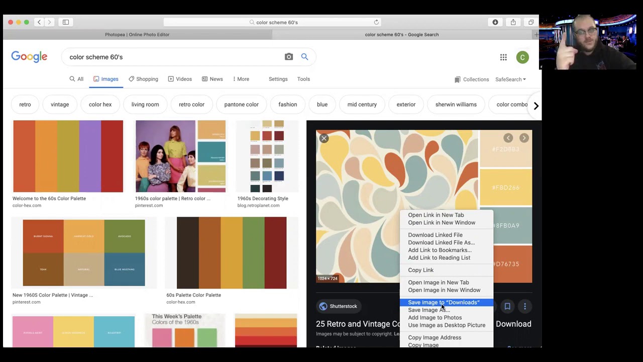 Color Swatches in PhotoPea - YouTube
