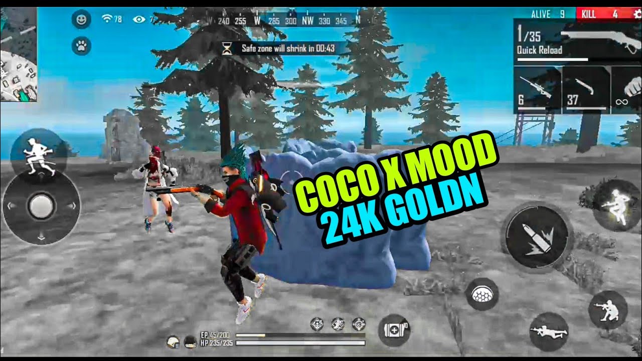 24k Goldn Coco X Mood (Free Fire) | Garena Free Fire | Mohidul Gaming ...