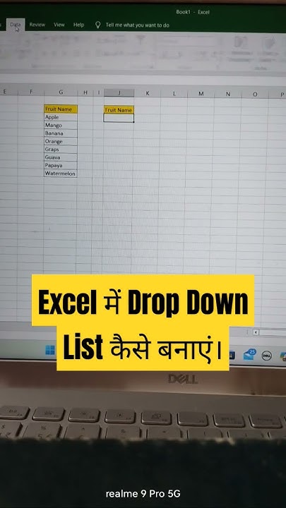 Excel Me Drop Down List Kaise Banaye!!#shorts #ytshorts #excel #bhagattechs - YouTube