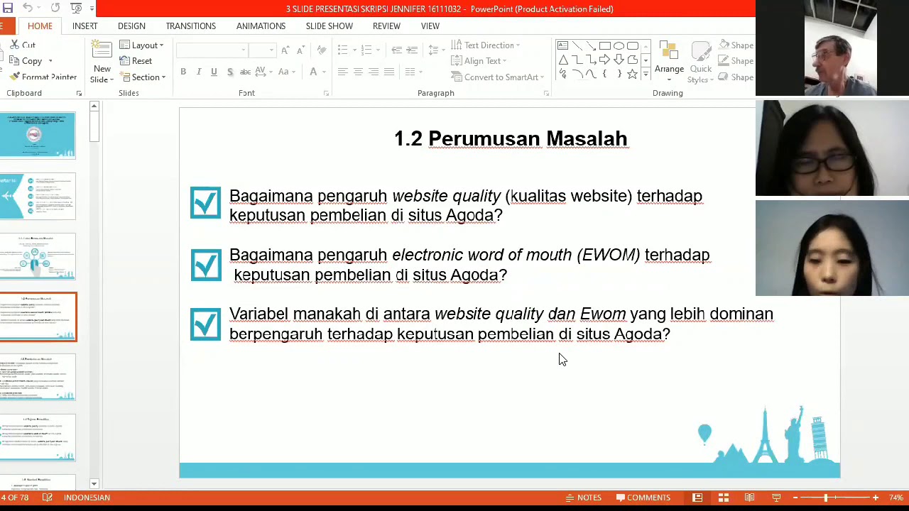 SIDANG SKRIPSI JENNIFER ANGELINA GUNAWAN-IBM 2016 - YouTube