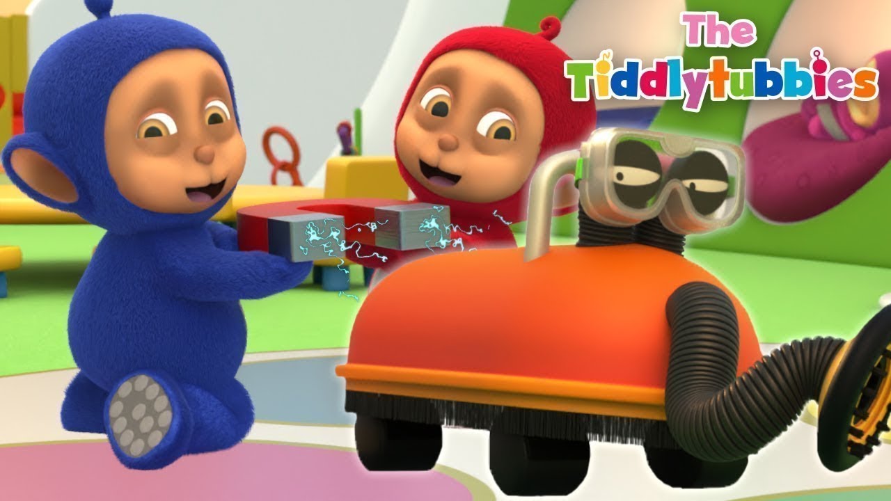 Playing with Magnets! | Tiddlytubbies | Cartoons for Kids | WildBrain ...