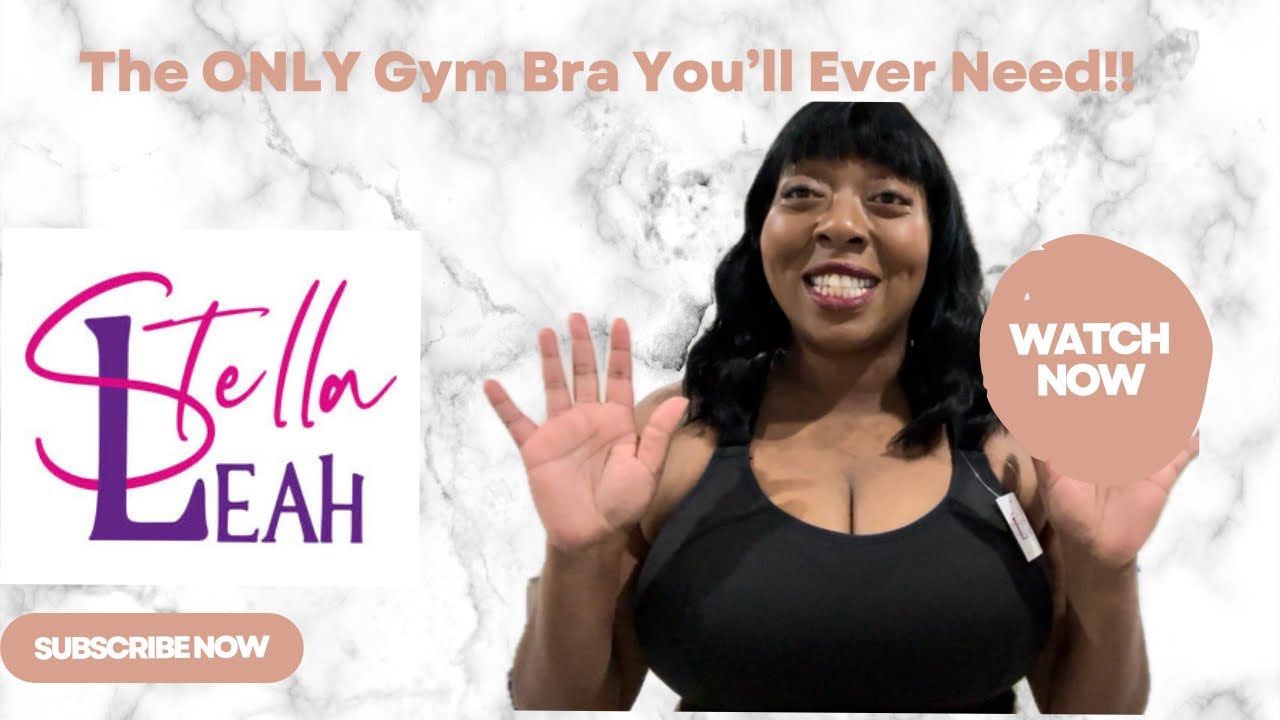 38H Plus Size Sports Bra Try On Review Ft. Stella Leah - YouTube