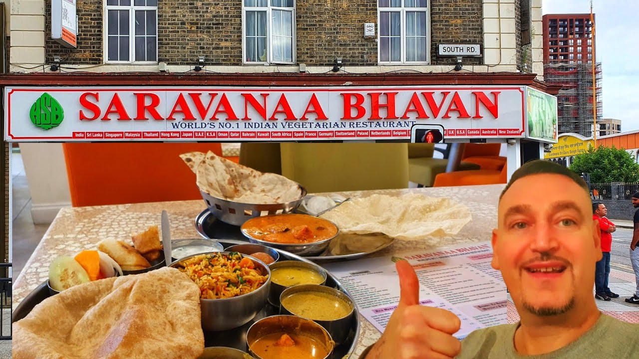 Saravanaa Bhavan Restaurant, Southall - Steven Heap - YouTube