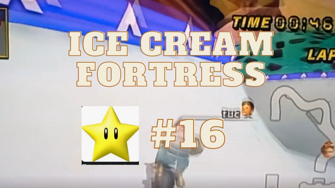 Mario Kart Wii CTGP | Ice Cream Fortress - Gold Star (2:04.206) - YouTube