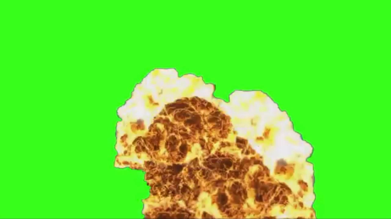 Explosions (green screen effect for videos) - YouTube