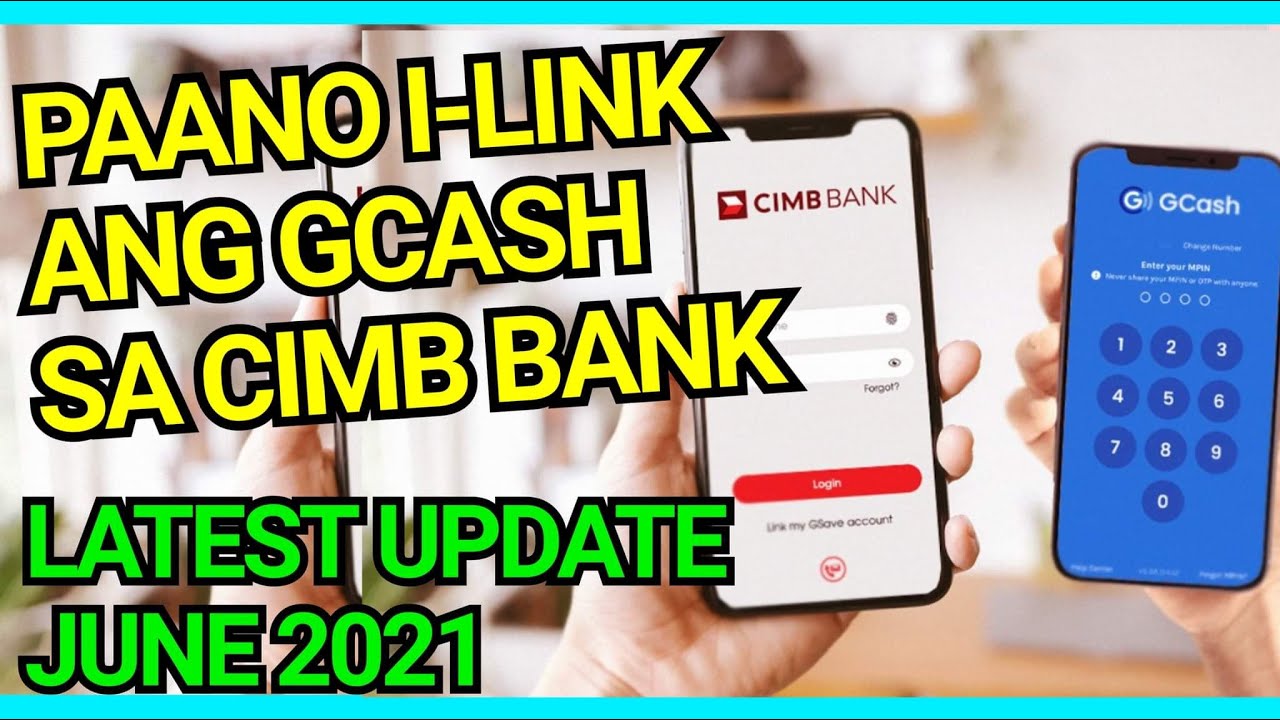 PAANO ILINK ANG GCASH SA CIMB BANK ,GSAVE TO CIMB BANK - YouTube