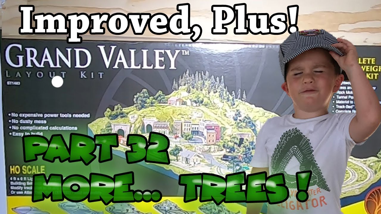 Woodland Scenics, Grand Valley Layout, Improved, Plus modification ...