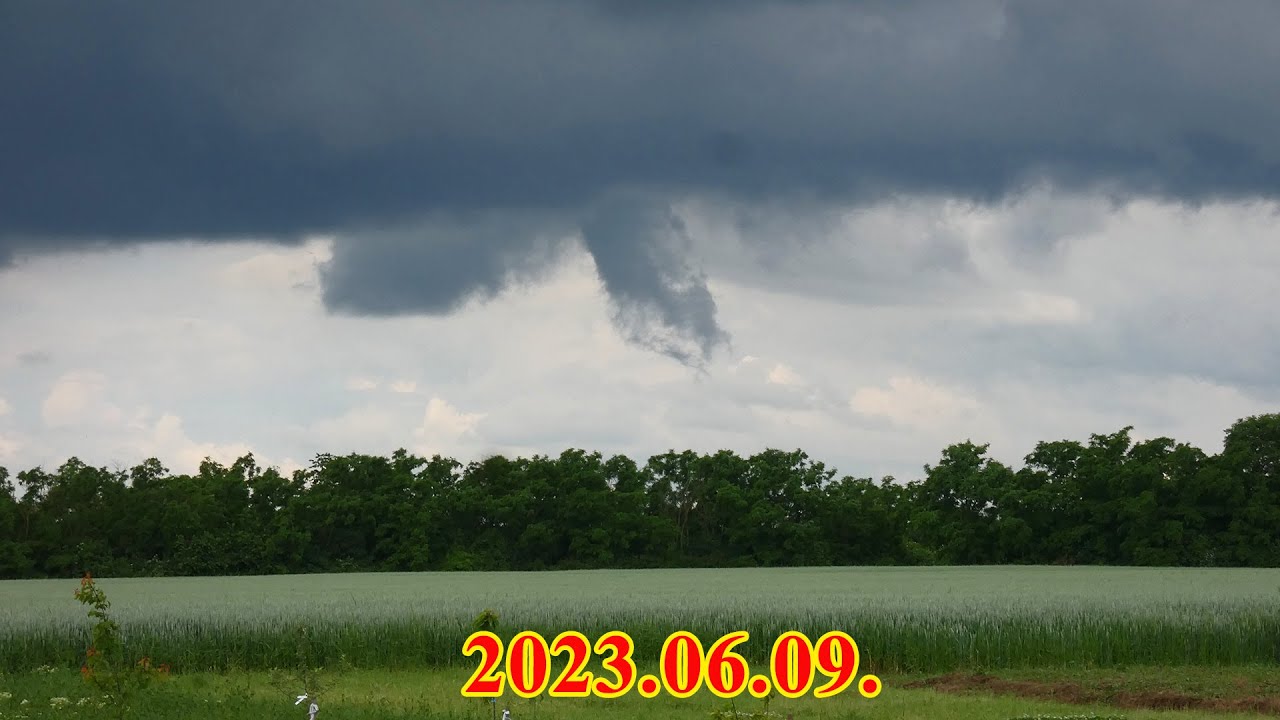 │2023.06.09.│🌪️Nem mezociklonális tornádó 🌪️/ Non-Mezocyclonic Tornado ...
