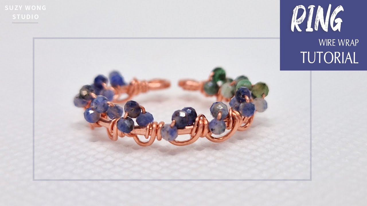 Open Wire Wrap Ring Tutorial| Easy Ring| DIY Ring| DIY Jewelry| How to ...