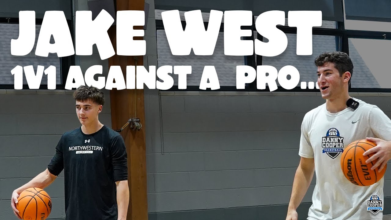 Jake West Vs. Tyler Perkins 1v1! Northwestern vs. Villanova 👀 - YouTube