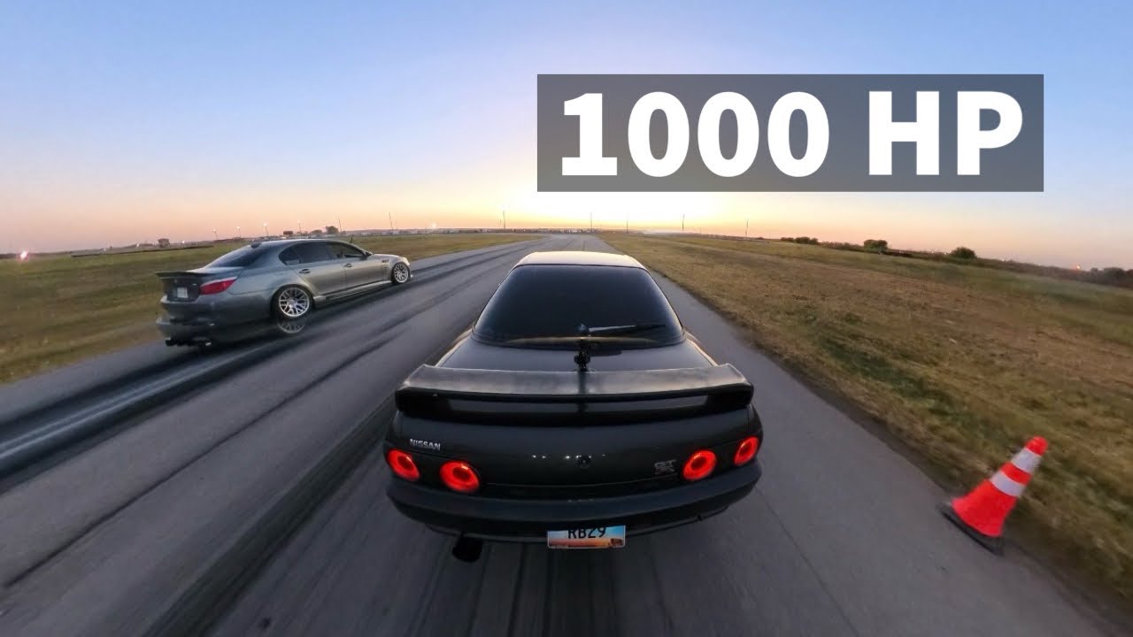 ROLL RACING MY 1000HP R32 GTR | SCARING CHOE FDM!!!!! - YouTube