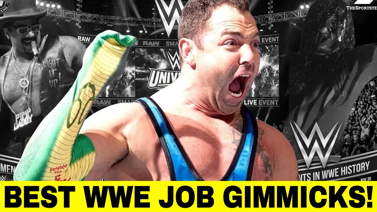 WWE’s Most Iconic Job-Based Gimmicks Ever - YouTube