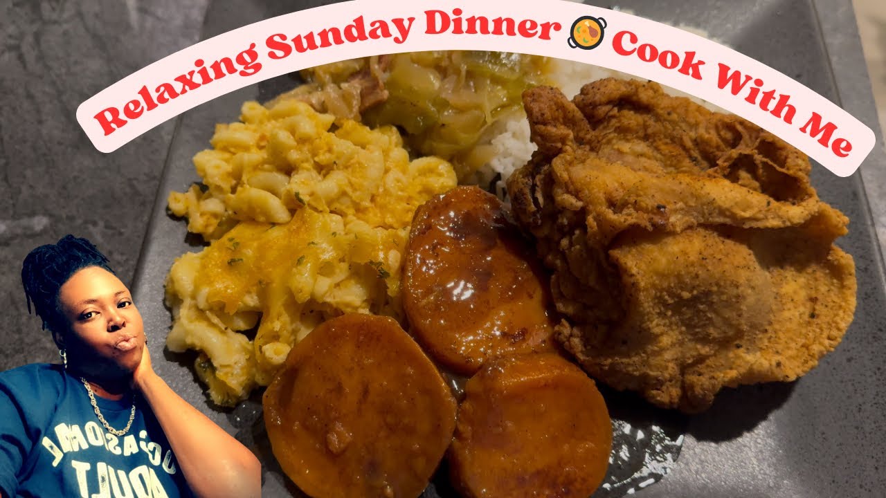 Sunday Dinner Cook With Me#vlog #cooking #food #foodie #dinner #recipe ...