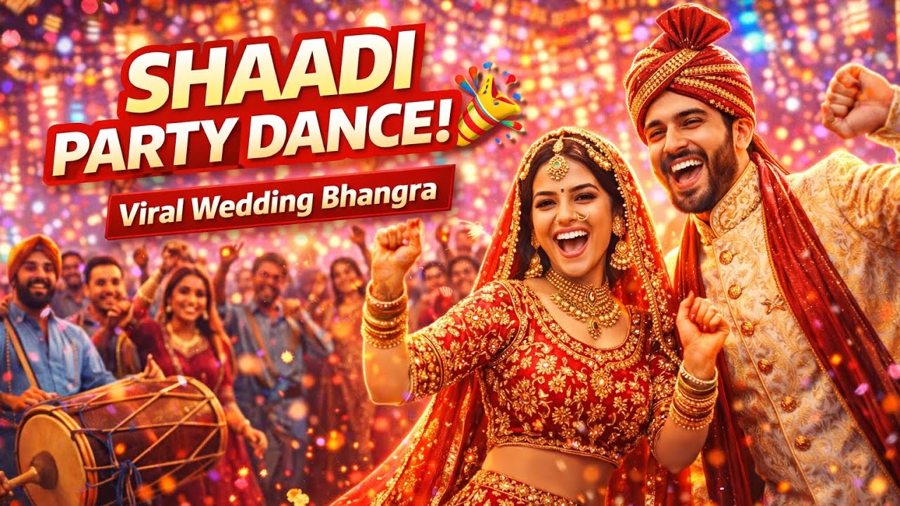 SHAADI PARTY DANCE 🔥 | Punjabi Wedding Bhangra | New Dance Song 2026 ...