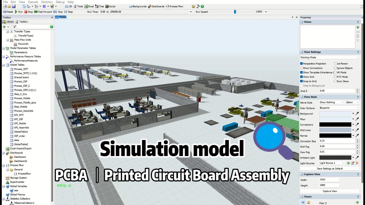 Simulation model 【PCBA | Printed Circuit Board Assembly】 - YouTube