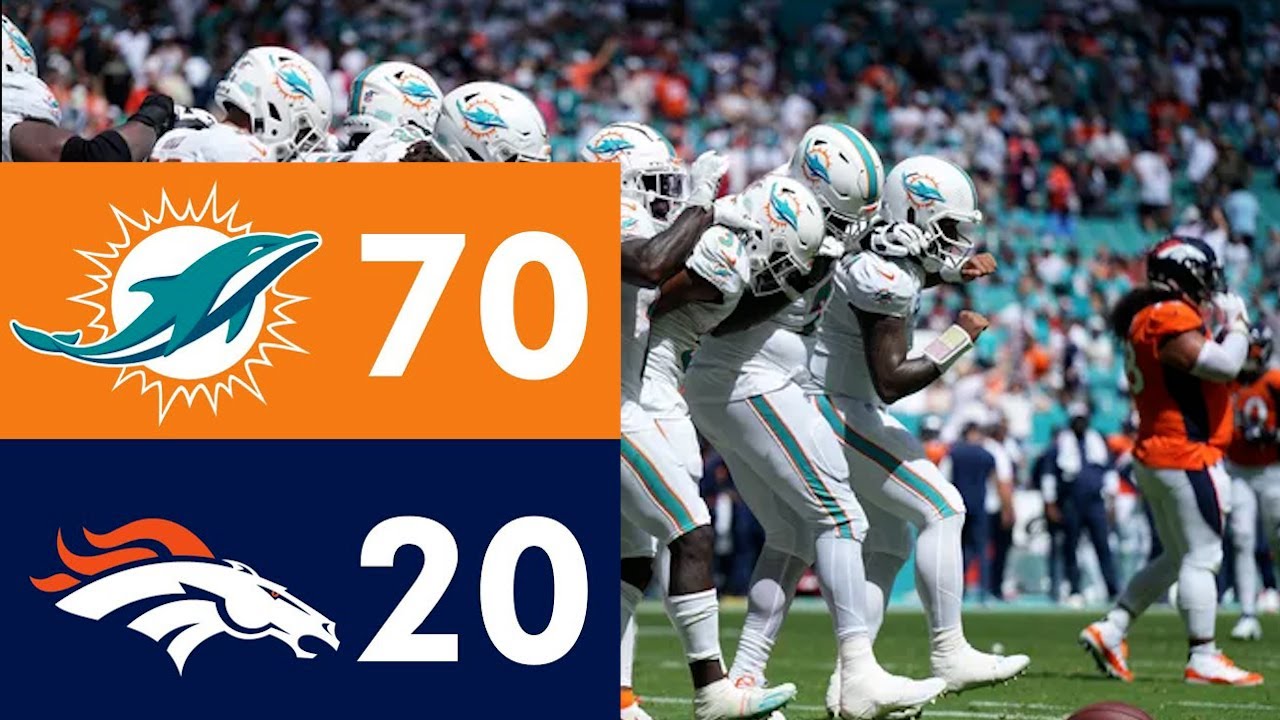 Every Score From Dolphins Vs. Broncos 2023 - YouTube