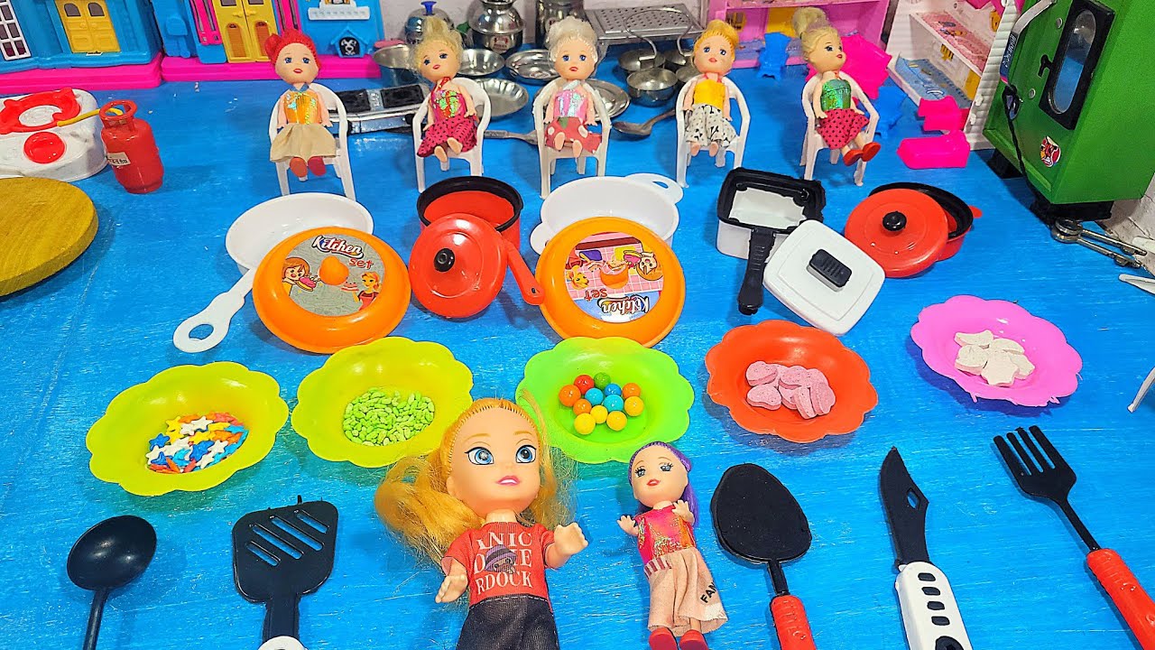 Barbie Doll All Day Routine In Indian Village/muskan Ki Kahani Part-11 ...