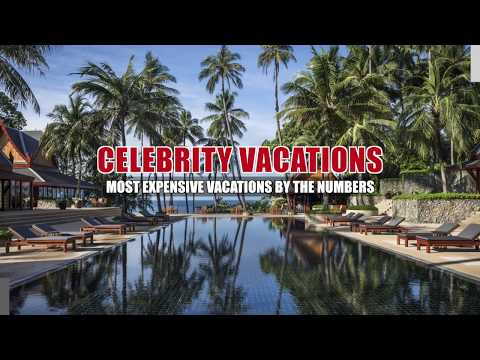 Celebrity Vacations - By the numbers
