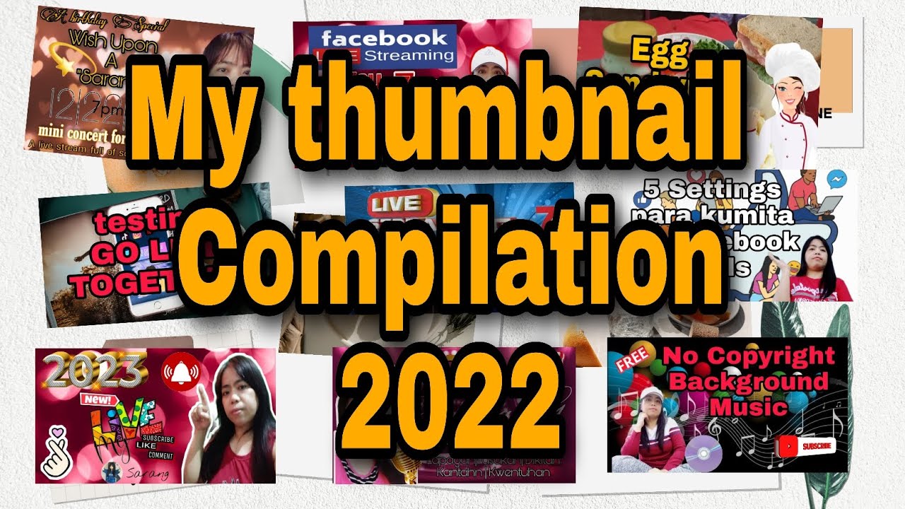 my thumbnail collection 💛 book 4 💛 series of 2023 - YouTube