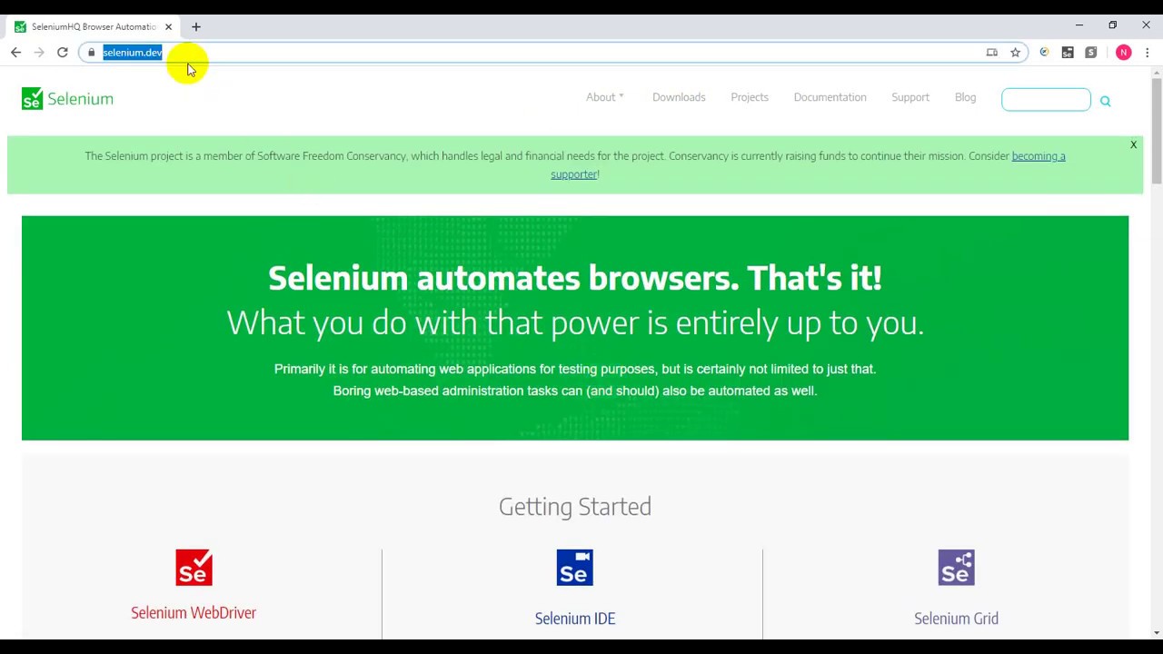 Execute Webdriver Scripts On Edge Browser Youtube