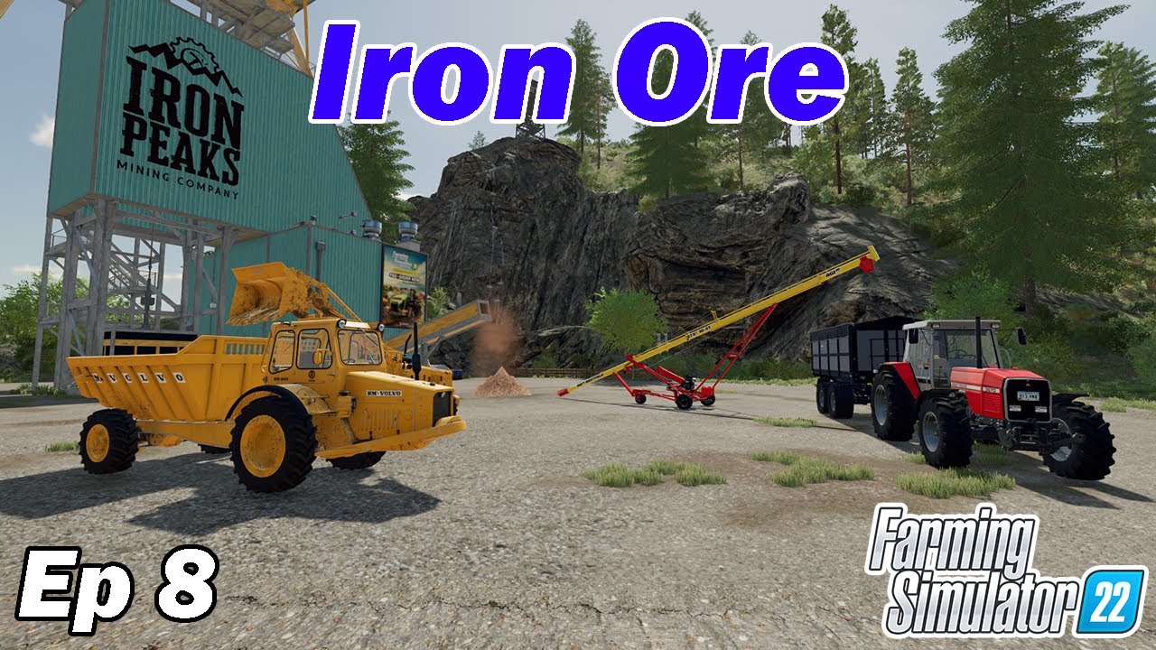 Building the Iron Furnace on Farming Simulator 22! Part 1 - Rebuilding ...