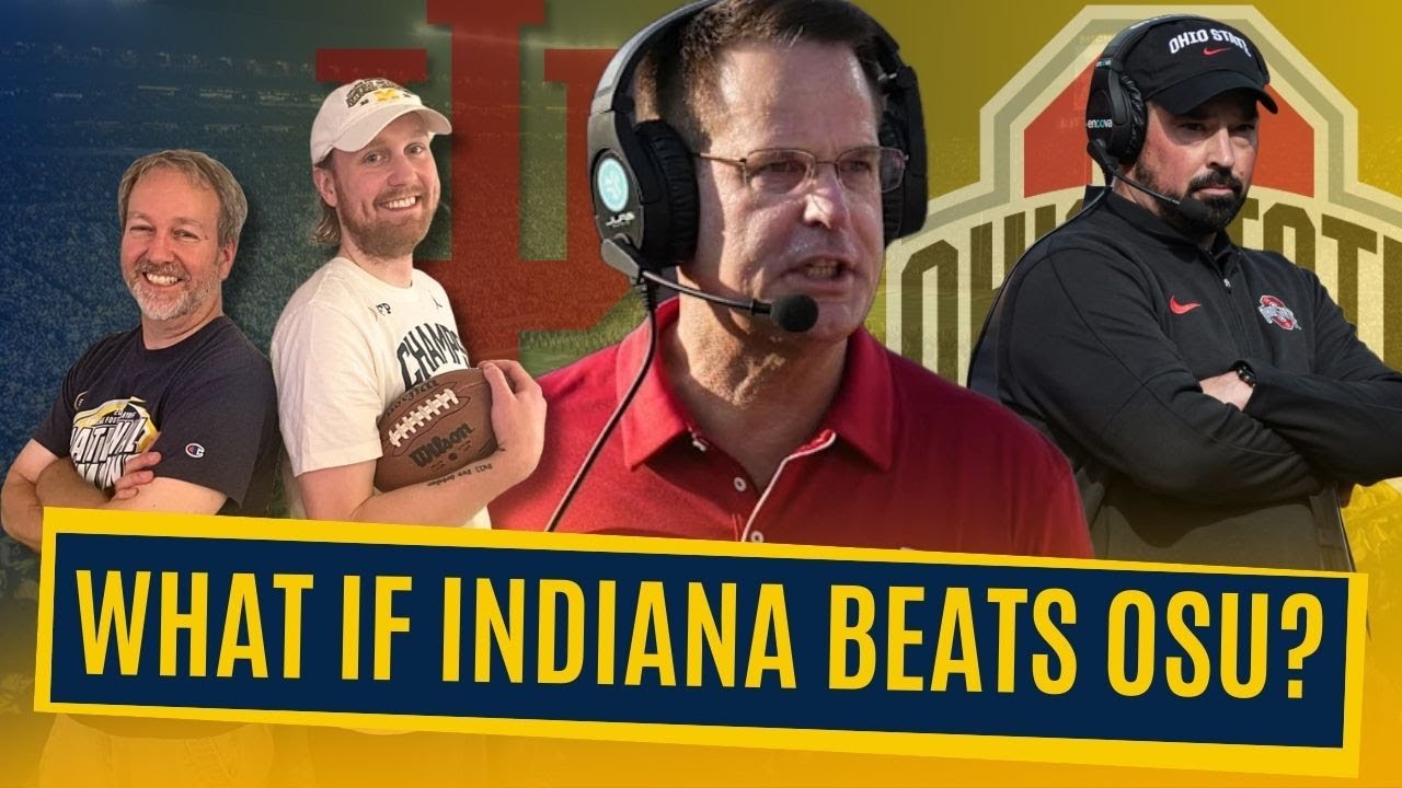 The Indiana Hoosiers CAN BEAT Ohio State?? - YouTube