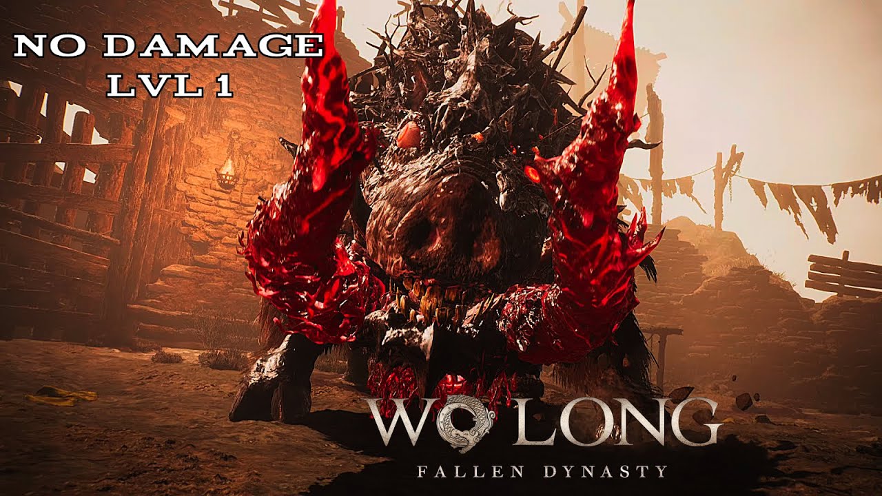 Wo Long Fallen Dynasty - Fengxi Boss Fight (Level 1/No Damage) - YouTube