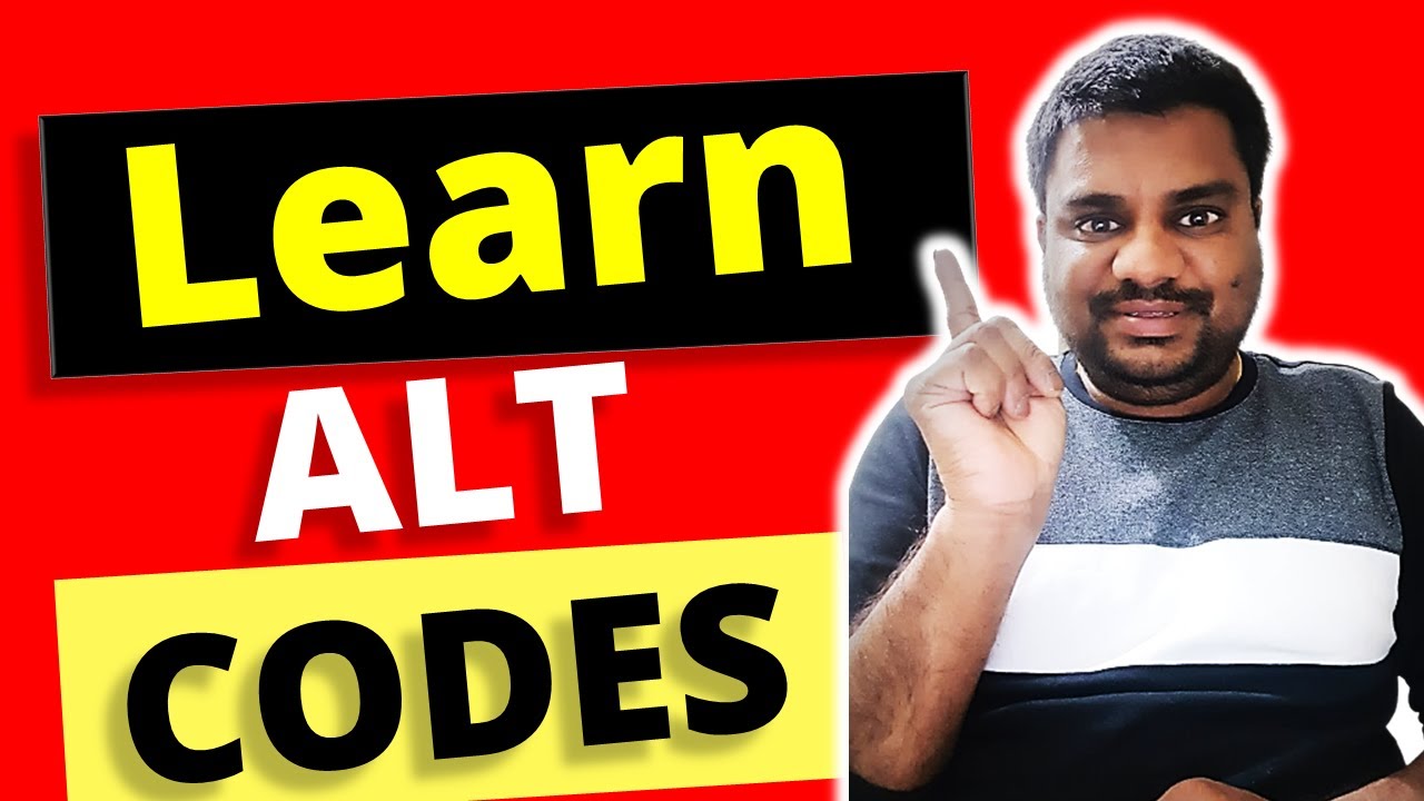 HOW TO USE ALT CODES YouTube how-to-use-alt-codes-youtube