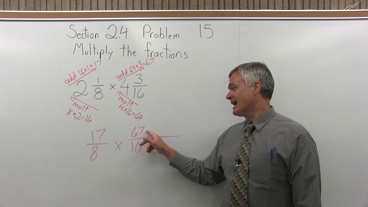 MTH 060 : Section 2.4 Problem 15 - Mathematics with Dan Avedikian - YouTube