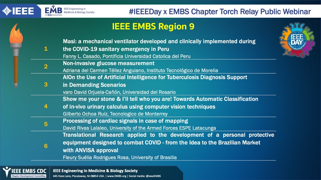 [IEEE EMBS Region 9] - #IEEEDay x #EMBS Chapters Torch Relay Public ...