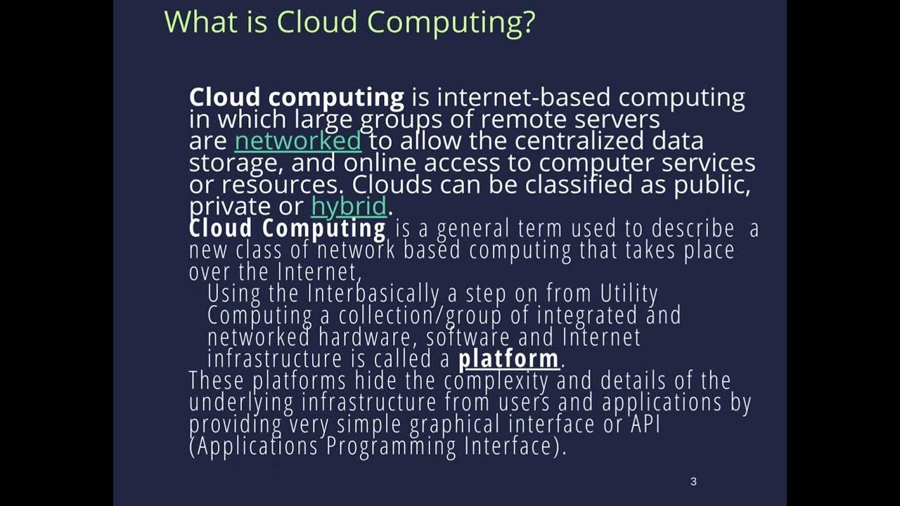INTRODUCTION OF CLOUD COMPUTING - YouTube