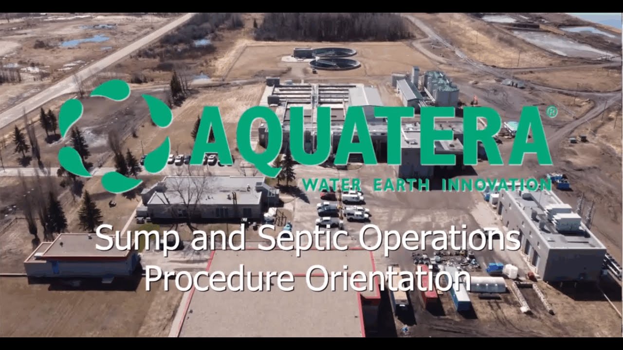 Aquatera Sump and Septic Operations Procedure Orientation - YouTube