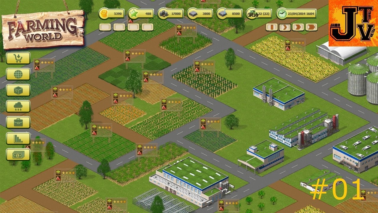 Let's Play Farming World #01 - Tutorial - YouTube