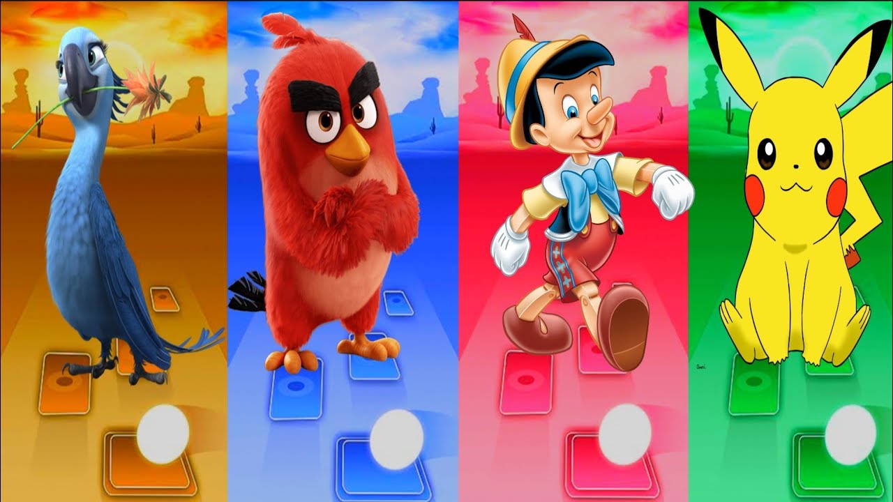 RIO🆚The_Angry_Birds🆚Pinocchio🆚POKÉMON_Detective_Pikachu💥Who is best ...