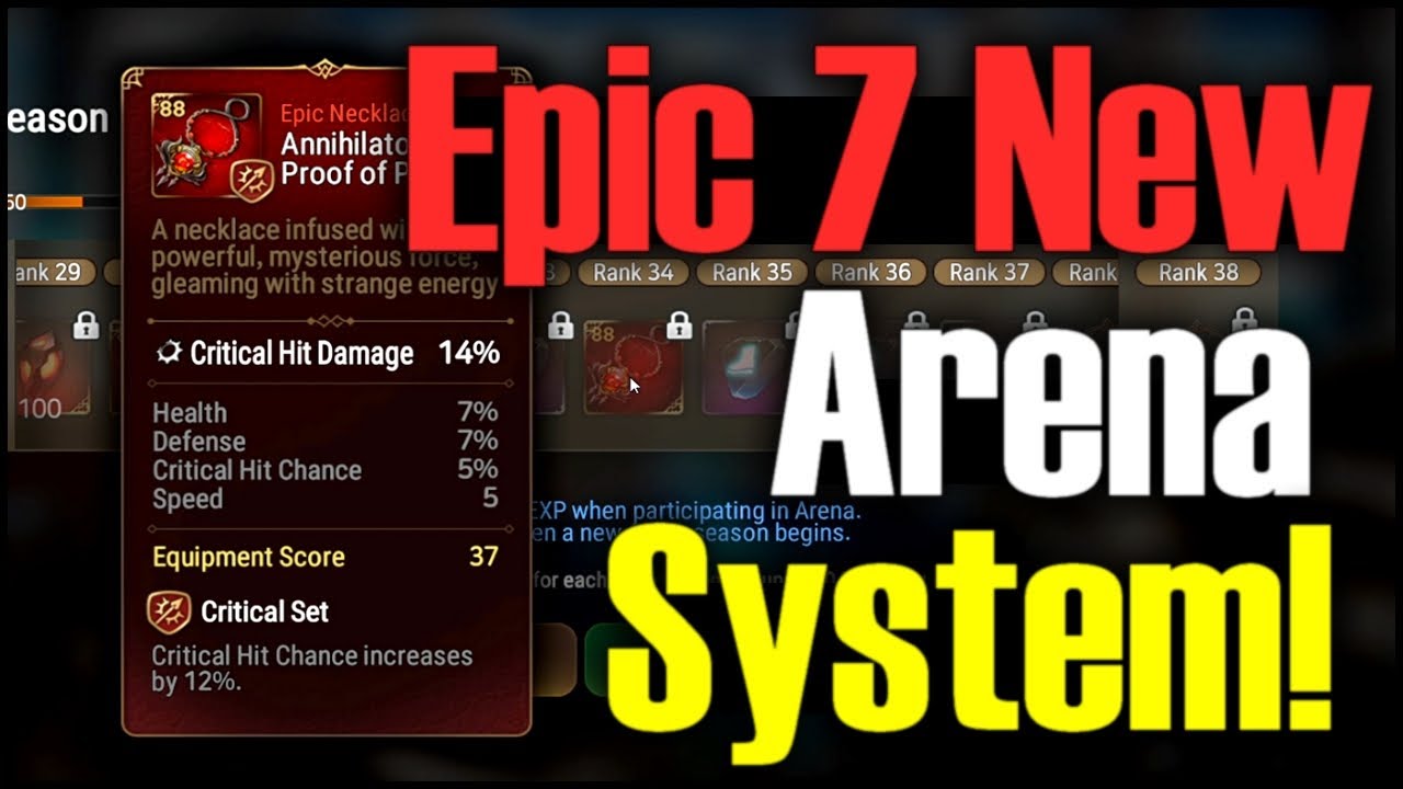 Let's Check Epic 7 New Arena Update! - YouTube