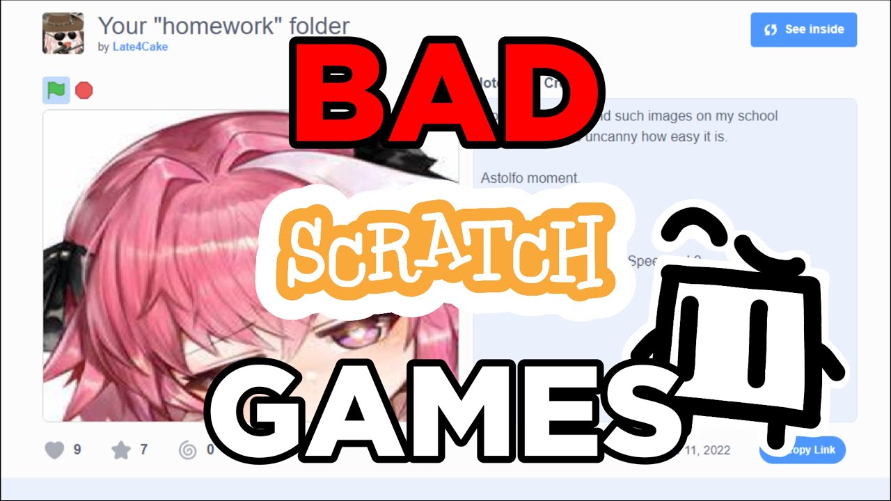The WORST Games on Scratch - YouTube