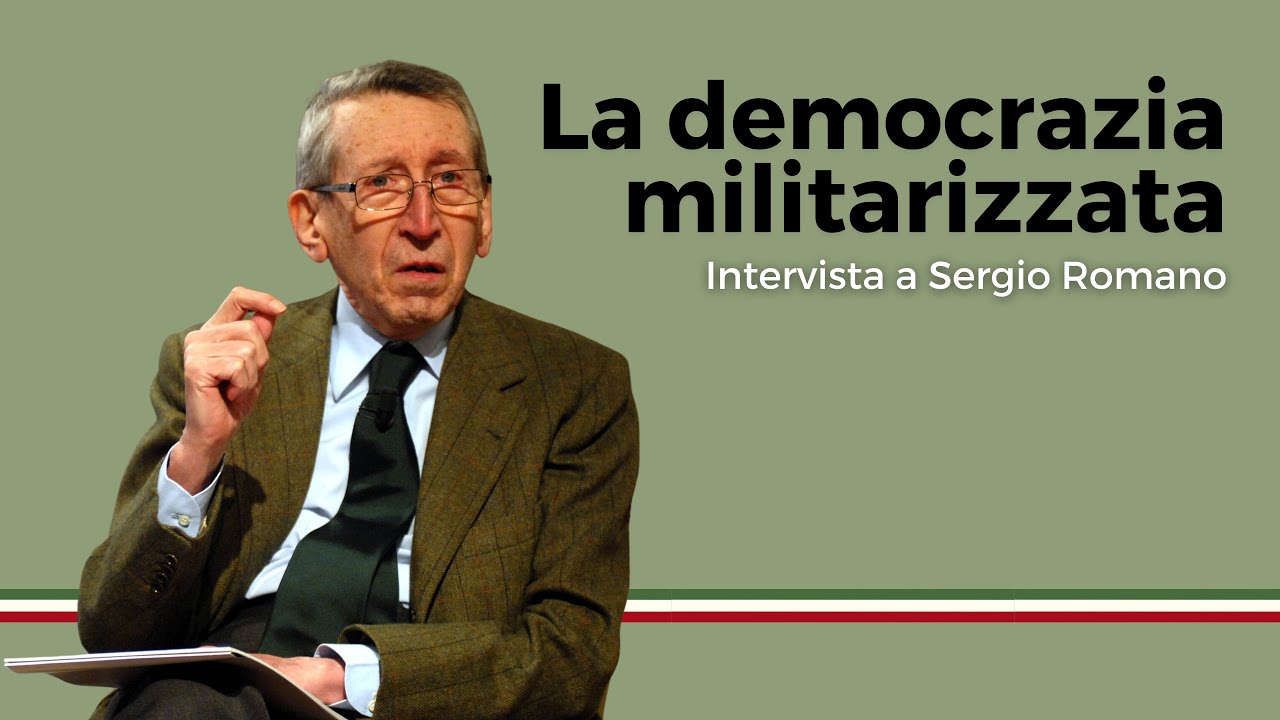 Sergio Romano "La democrazia militarizzata" - YouTube