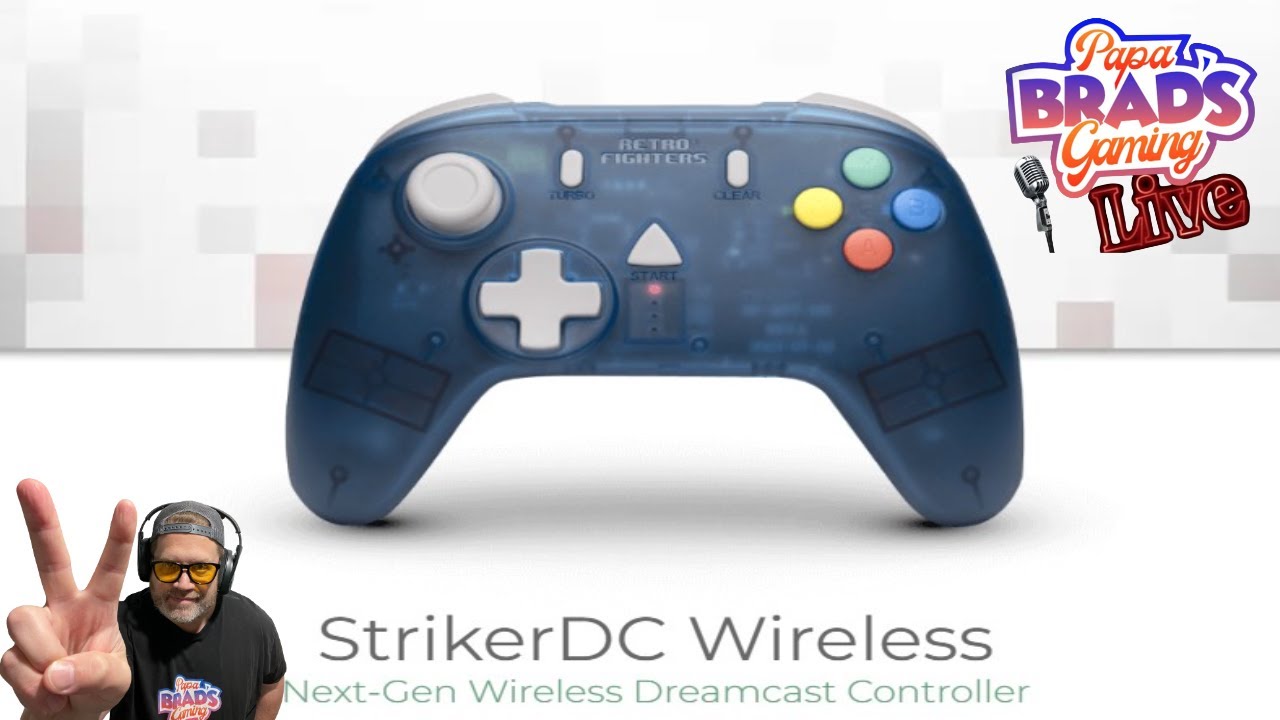 Introducing the Game-Changing Dreamcast Wireless Controller: Striker DC ...