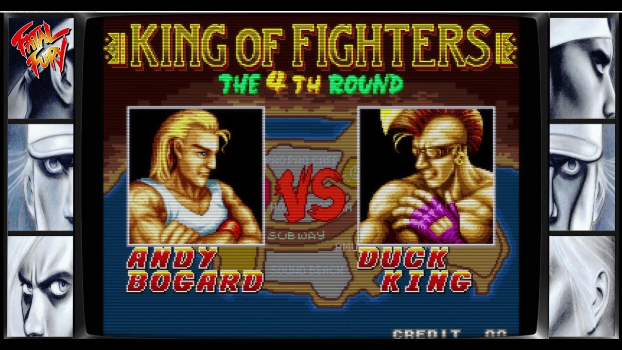 Fatal Fury: King of Fighters, known as Garō Densetsu: Shukumei no Tatakai (Arcade) Gameplay ...